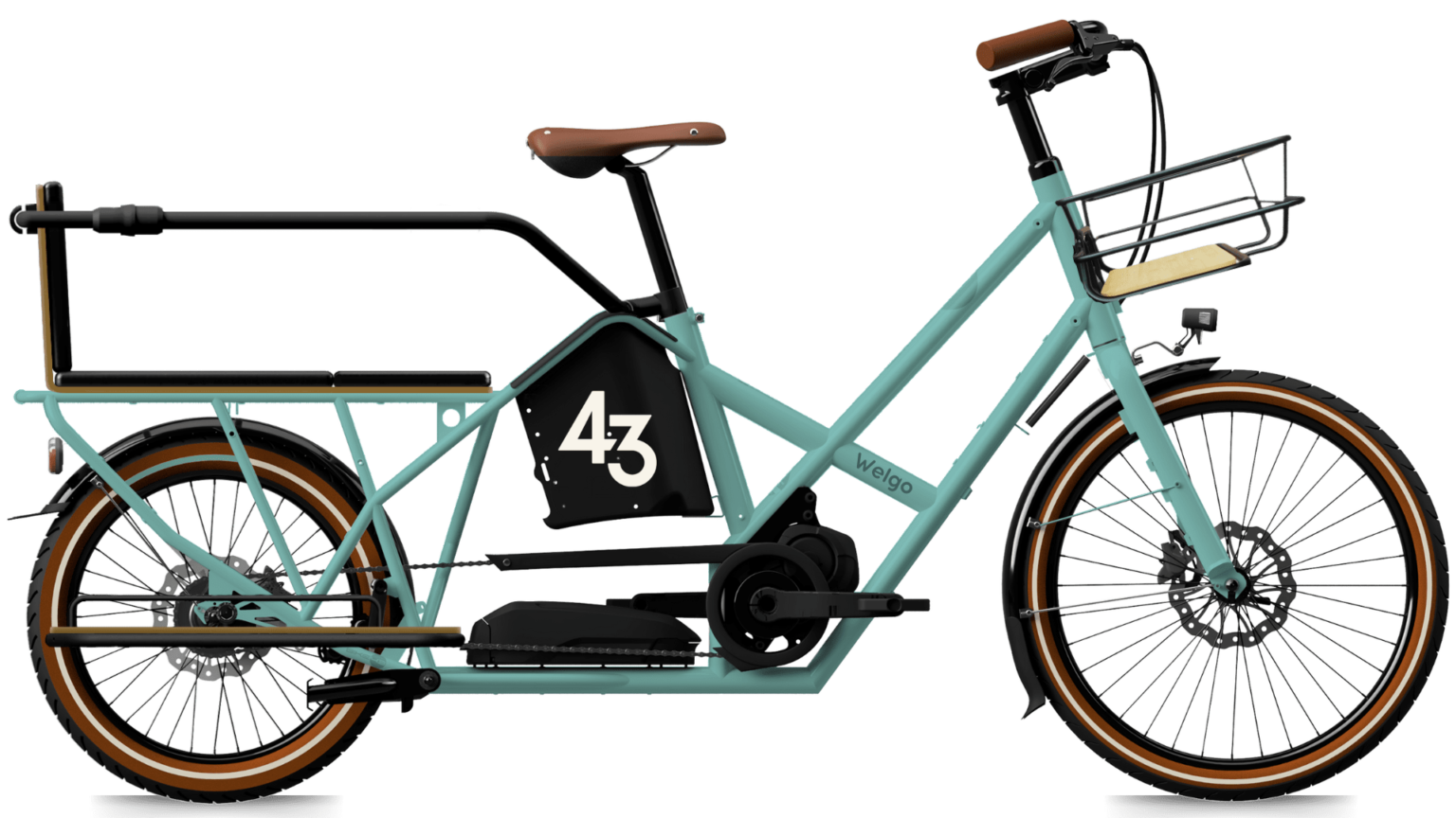 Léon cargo bike - Welgo